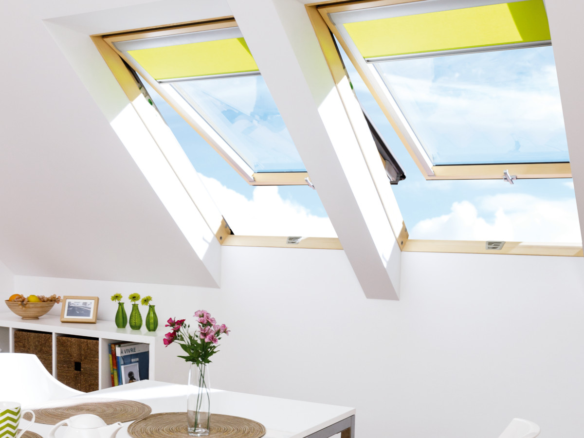 The ARP roller blind provides protection against sunlight, pleasantly ...