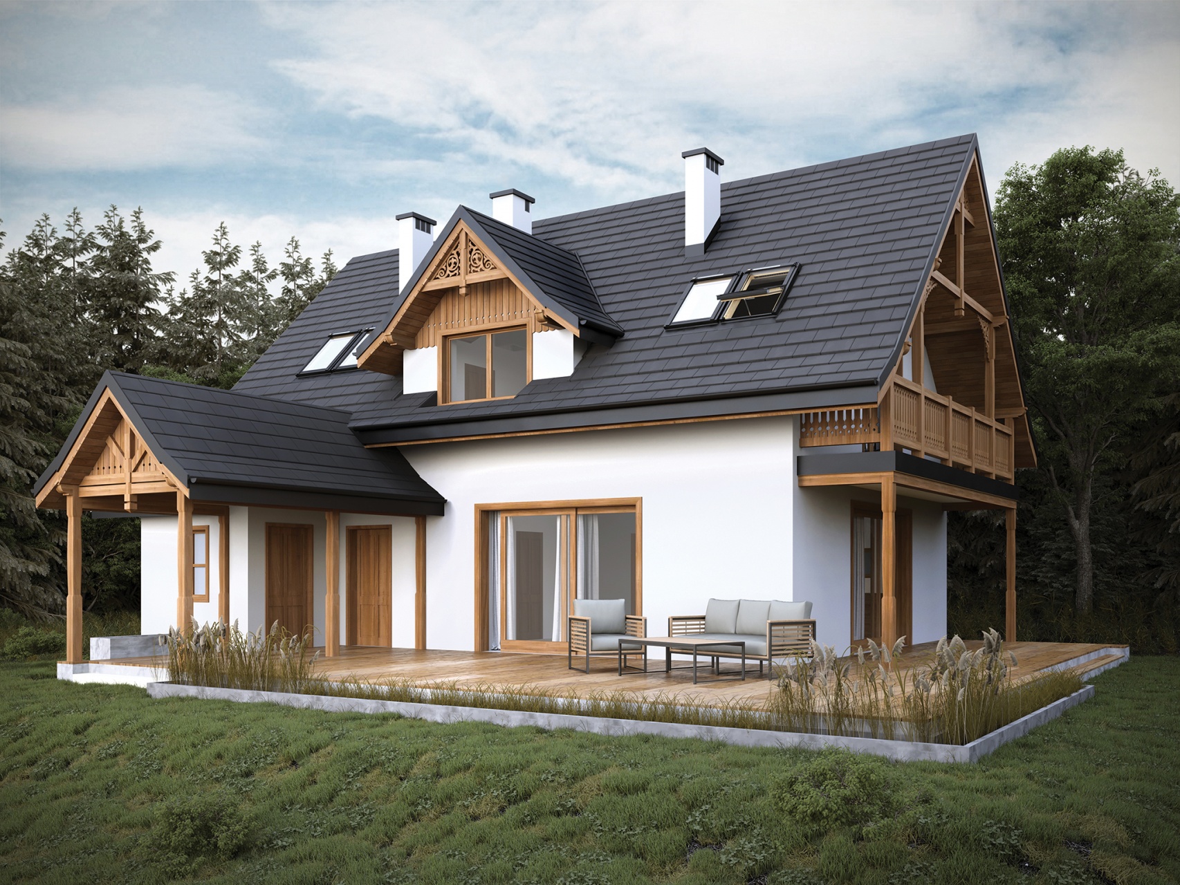 Solar type roof window