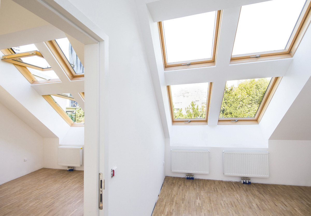 600 non-standard FAKRO roof windows in Goethehof - FAKRO