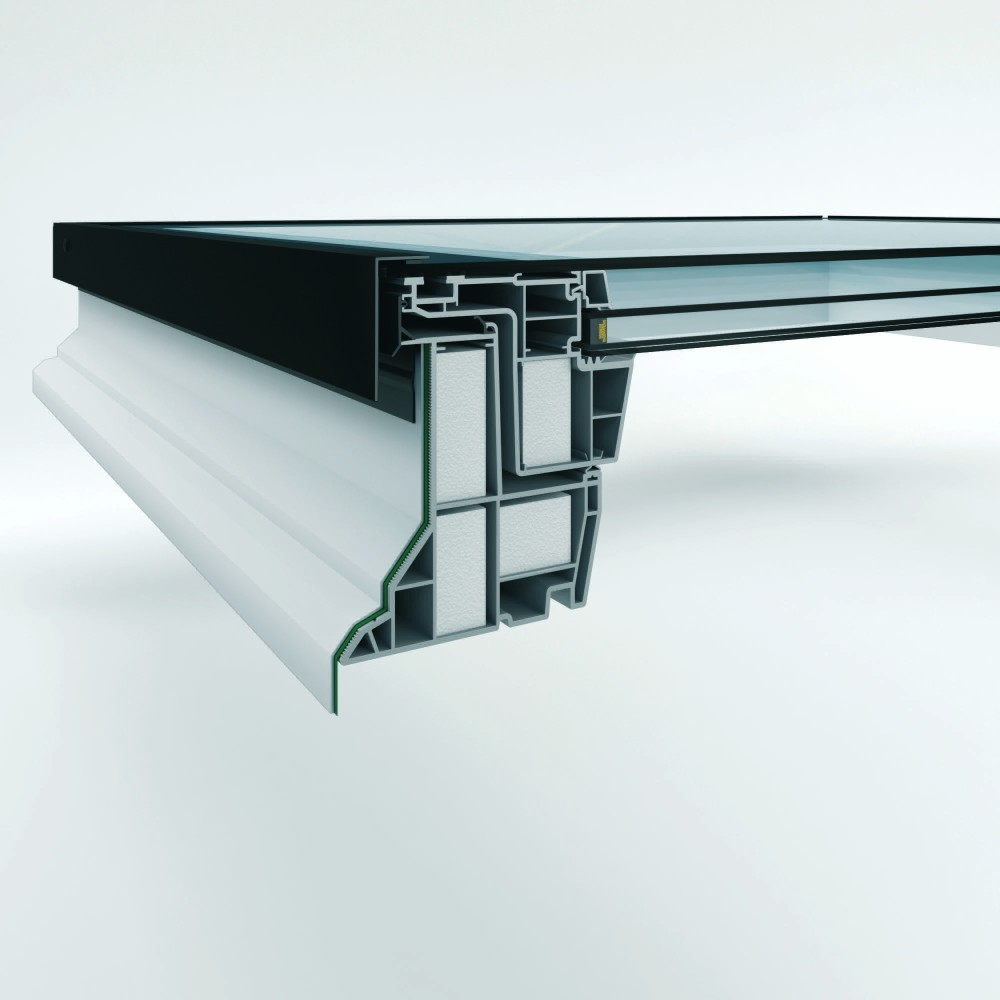 New line of type G flat roof windows with flat glass section - FAKRO