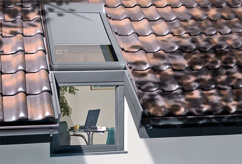 L-shaped windows are designed to be installed where the roof meets a ...